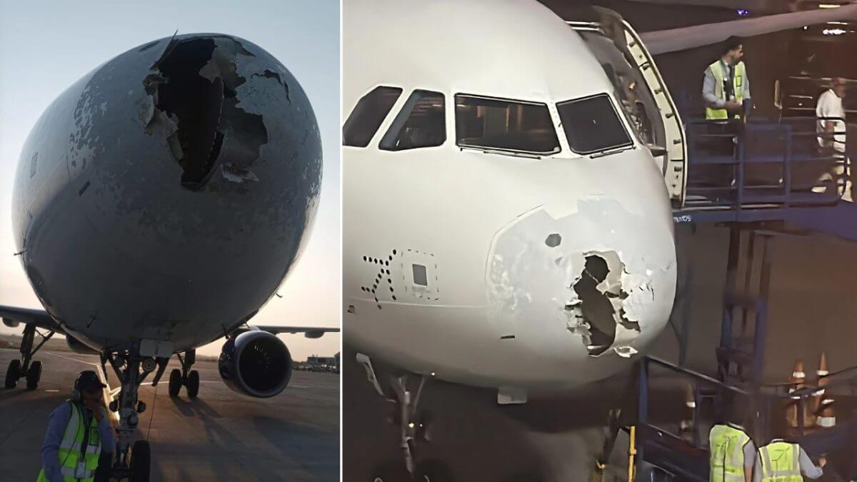 turbulence in delhi srinagar indigo flight wreaked havoc in flight 6e ...